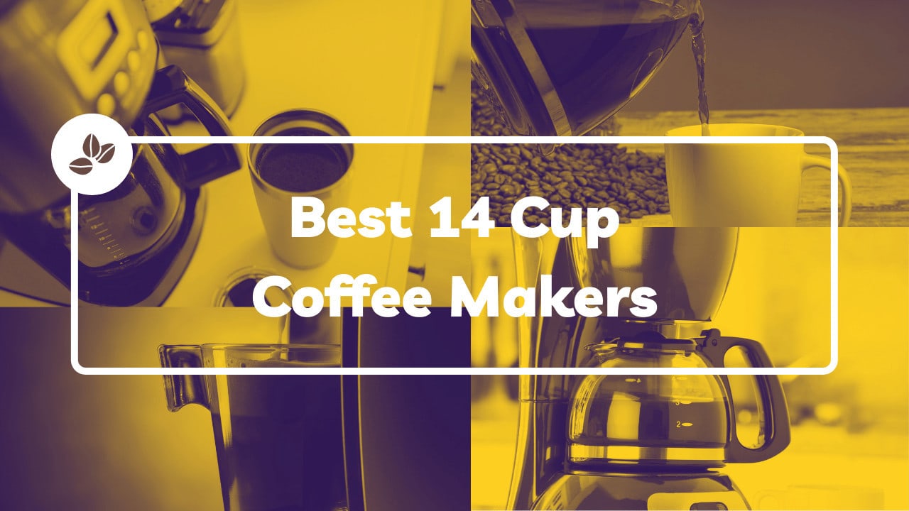 5 Best 14 Cup Coffee Makers [And Why You Should Buy One] 2023